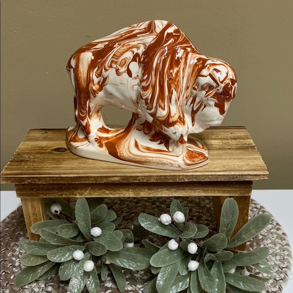 Yellowstone Clay | Art | Buffalo Statue Original By Ggreenhandmade With ...